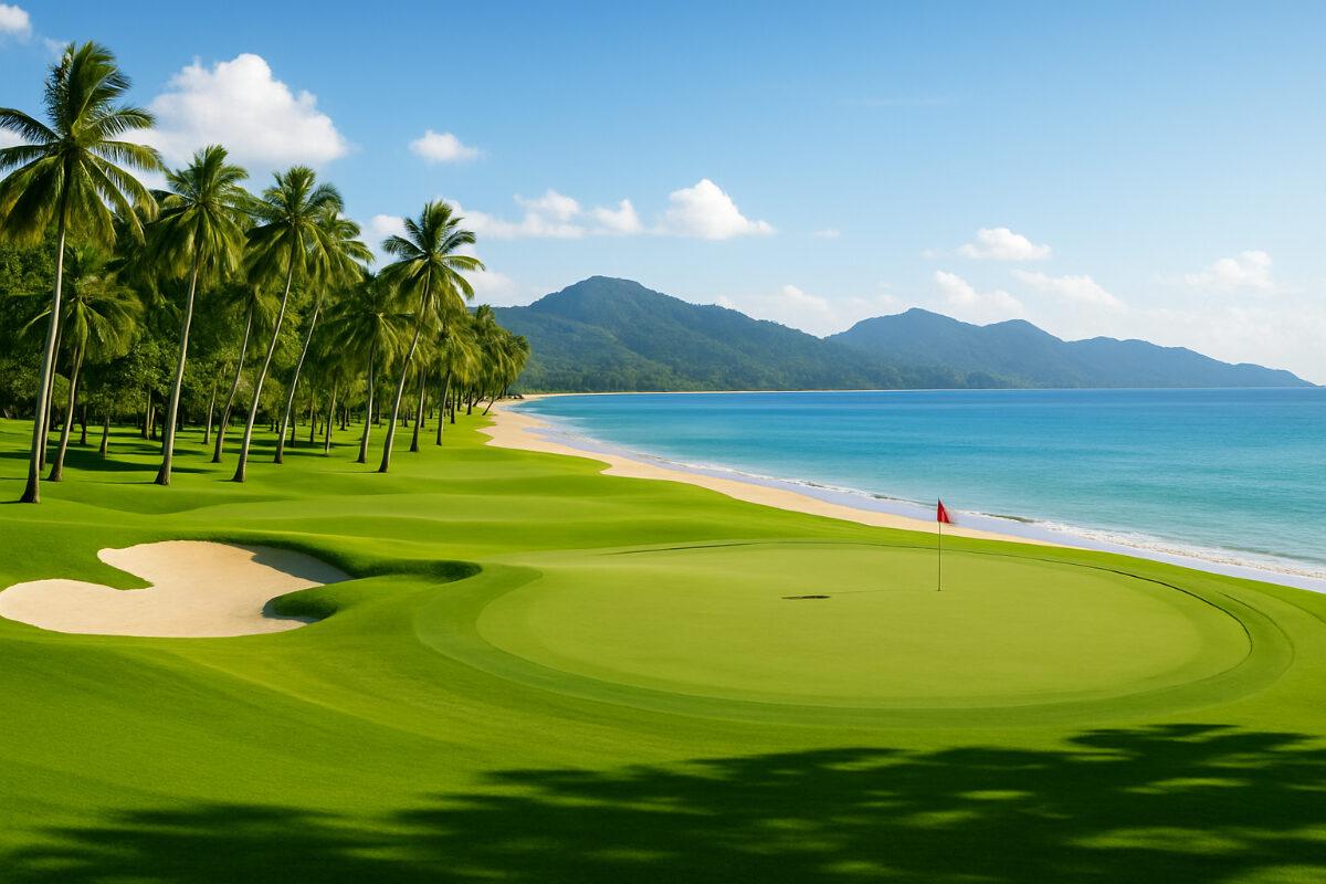 Nexus Golf Resort Karambunai , Tropical Beachside Golf in Sabah Malaysia