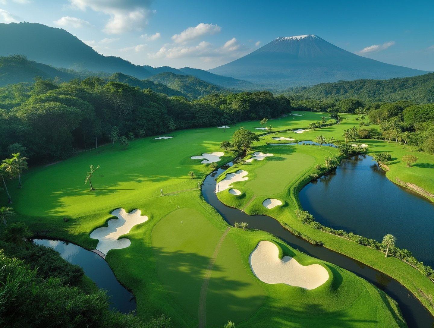 Handara Golf & Resort Bali , Scenic Highland Golf Course, Indonesia