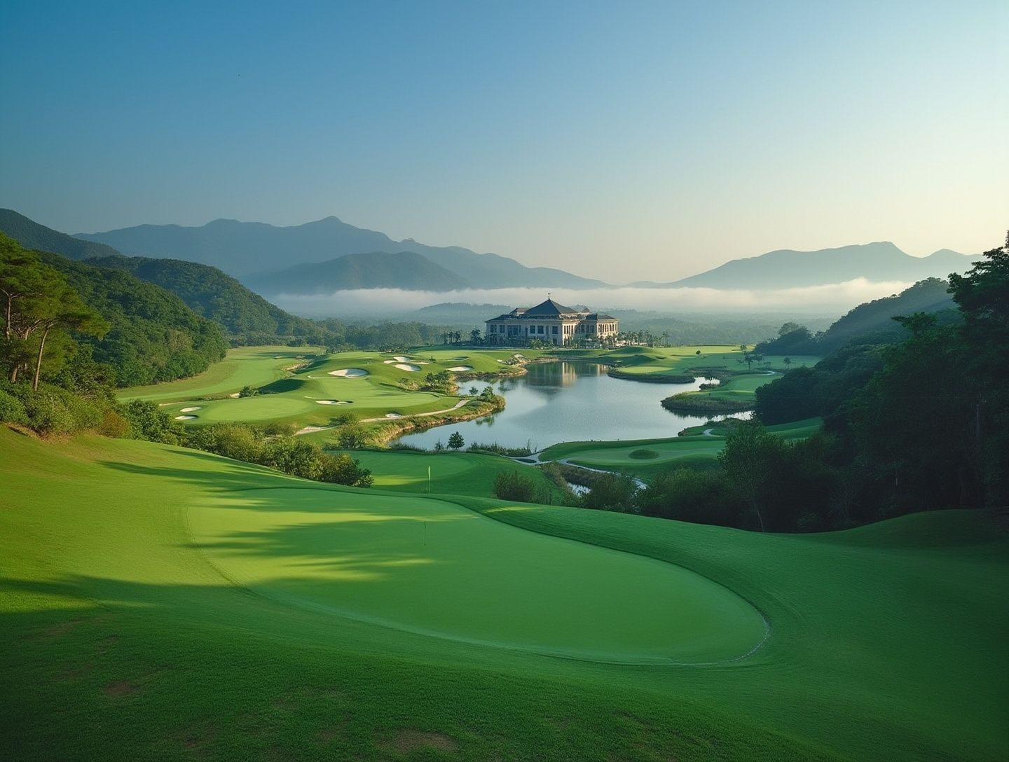Shenzhen Xili Golf and Country Club , Private Hillside Retreat
